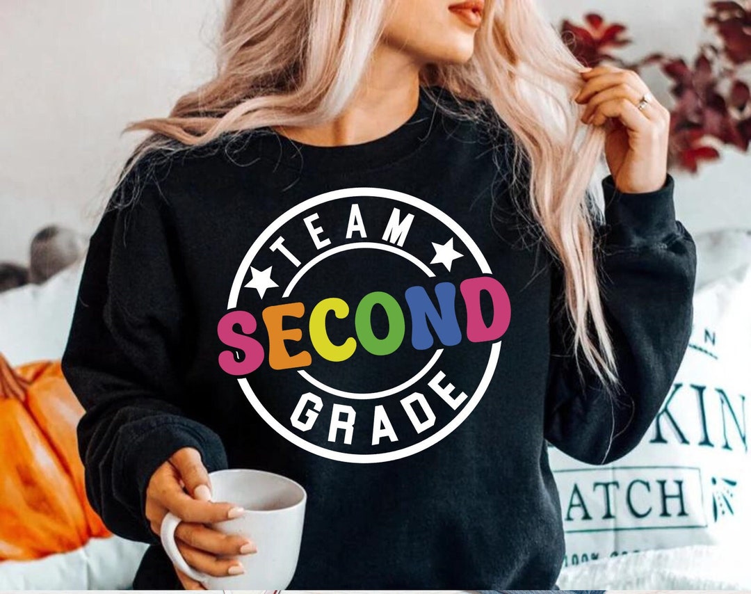 Team Second Grade Svg 2nd Grade Squad Svg First Day of - Etsy
