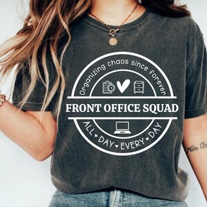 Front Office Squad Svg Png, Front Office Svg, Office Squad Svg, School ...