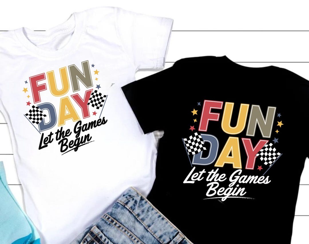Fun Day SVG PNG, Teacher Shirt for Fun Day Svg, Field Day Fun Day ...