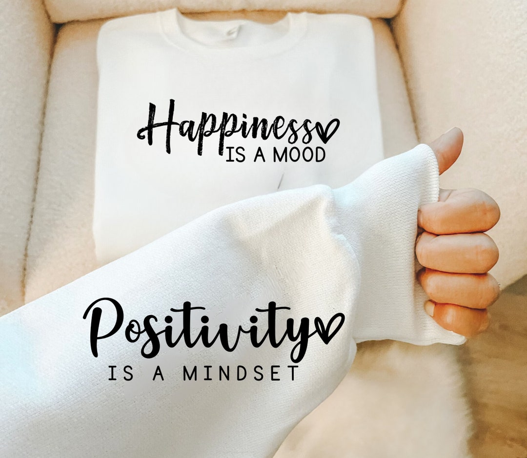 Positivity SVG PNG, Inspirational Quotes, Empowerment Svg, Happiness ...