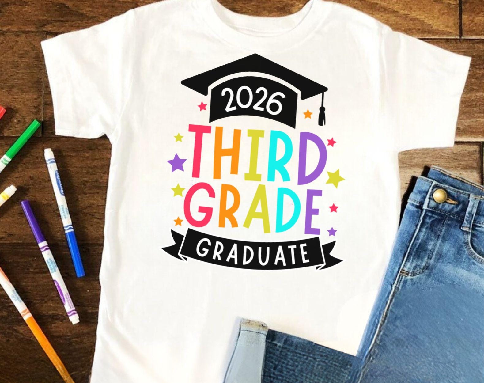 3rd Grade Graduation SVG: End of School Shirt Design (digital Download ...