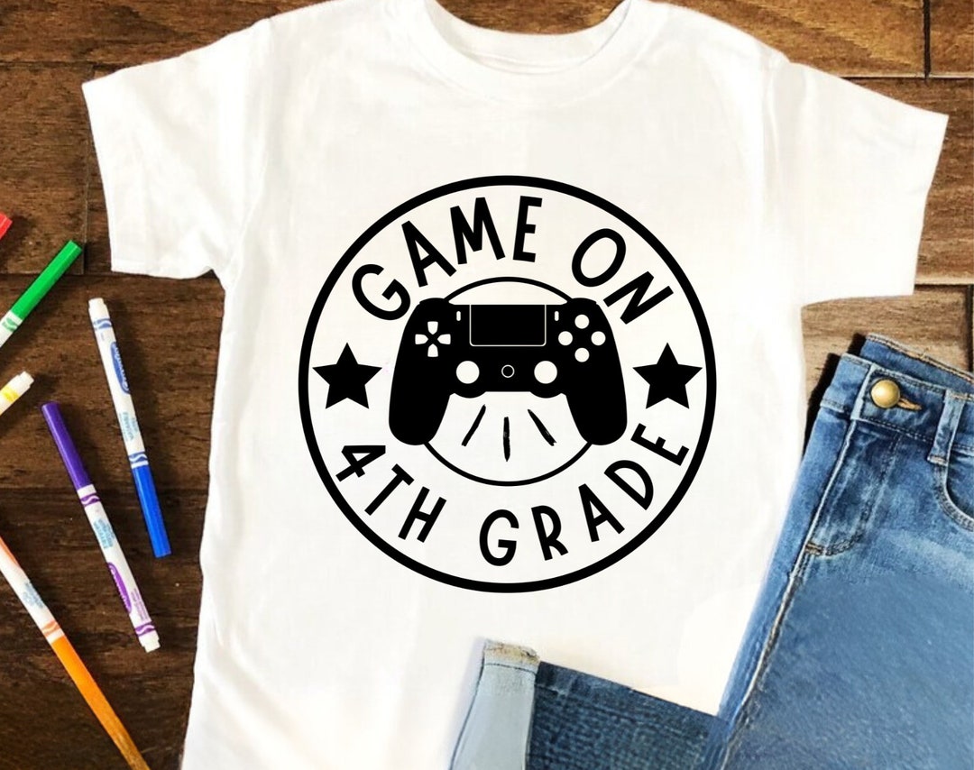 Game on 4th Grade SVG PNG, Graduation Svg, Soccer Svg, 4th Grade ...