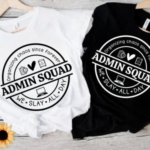 Admin Squad SVG, Office Squad Svg, Teacher Svg, Secretary Svg, Admin ...