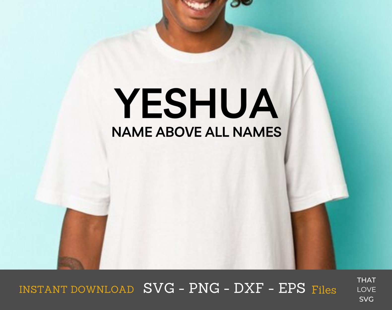 Yeshua svg nombre de dios svg jireh svg jehovah svg jesus - Etsy México