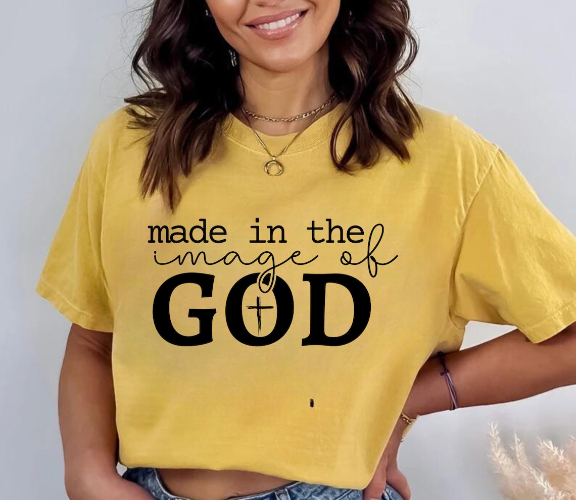 Made in the Image of God SVG PNG Christian Svg Prayer Svg - Etsy