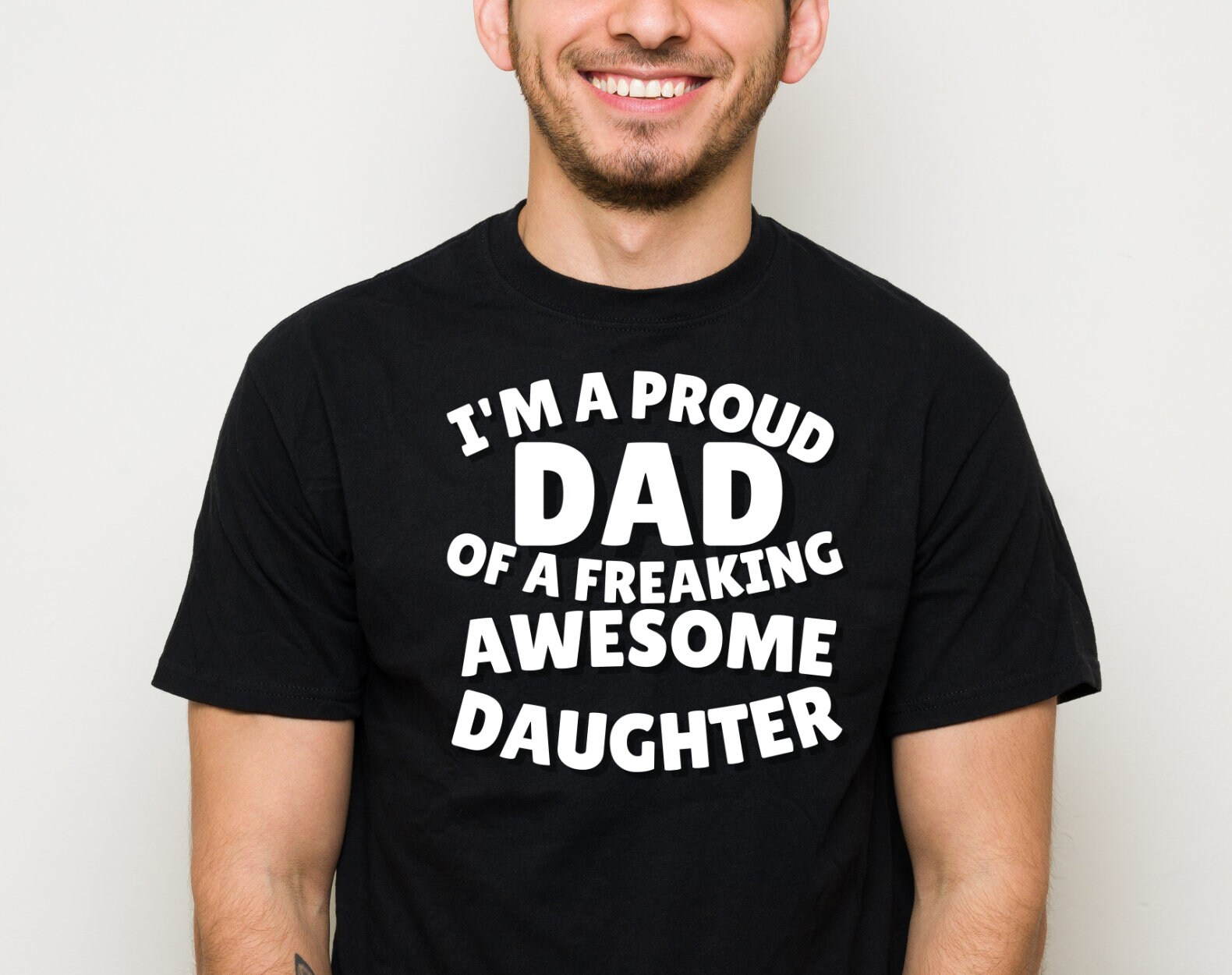 Proud Dad of an Awesome Daughter SVG PNG, Dad Svg, Father Svg, Fathers ...