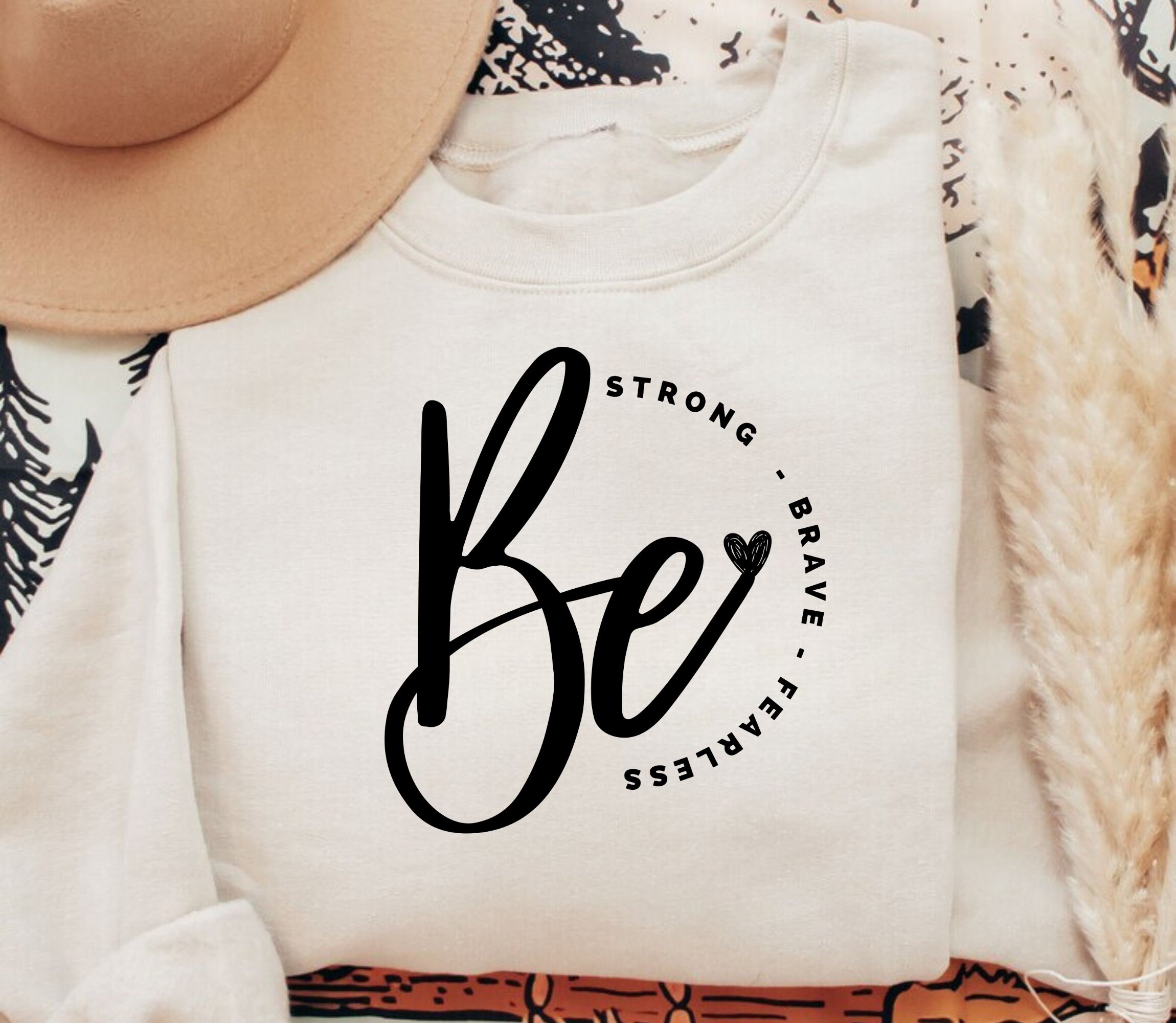 Be Brave SVG Be Strong SVG Be Fearless SVG Positive - Etsy