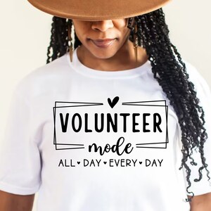 Volunteer SVG PNG, Volunteer Shirt Svg, Volunteer Svg, Church Svg ...