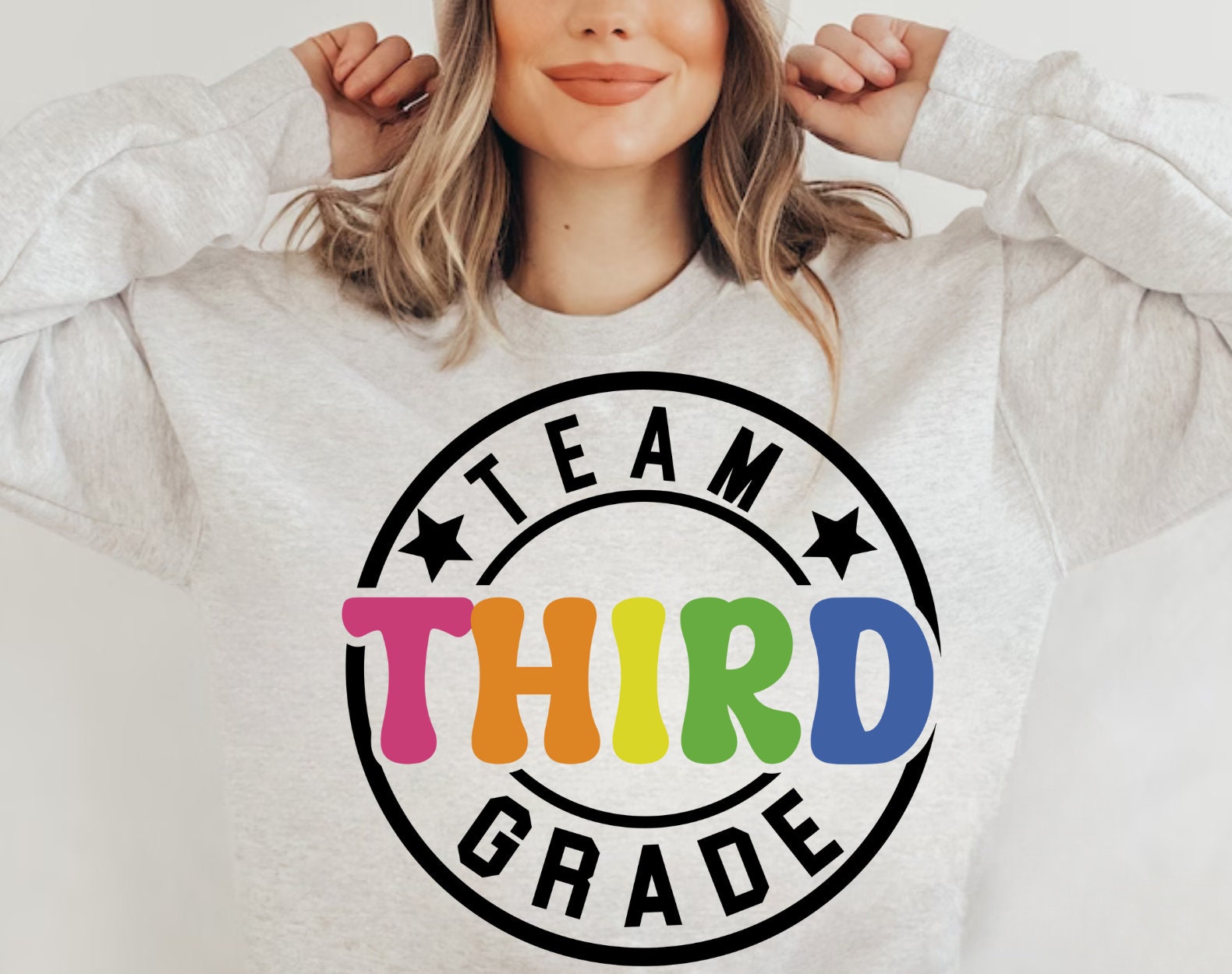 Team Third Grade Svg 3rd Grade Squad Svg First Day of School - Etsy