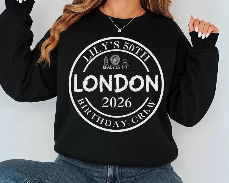 London Vacation 2026 SVG: Family Trip Cut File (digital Download) - Etsy