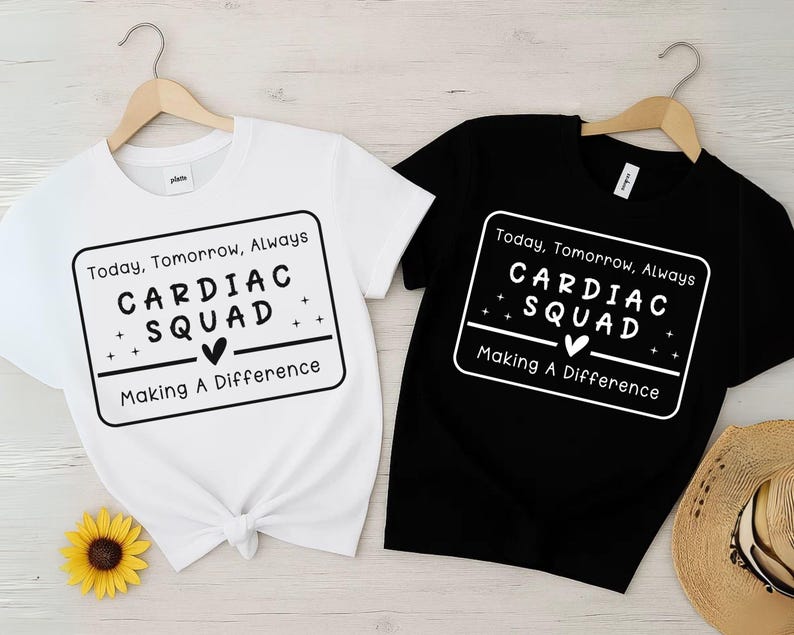 Cardiac Crew SVG PNG, Nurse Doctor Heart Design (digital Download) - Etsy