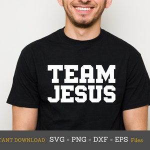 Team Jesus Svg: Faith Bible Verse, Sport Font (digital Download) - Etsy