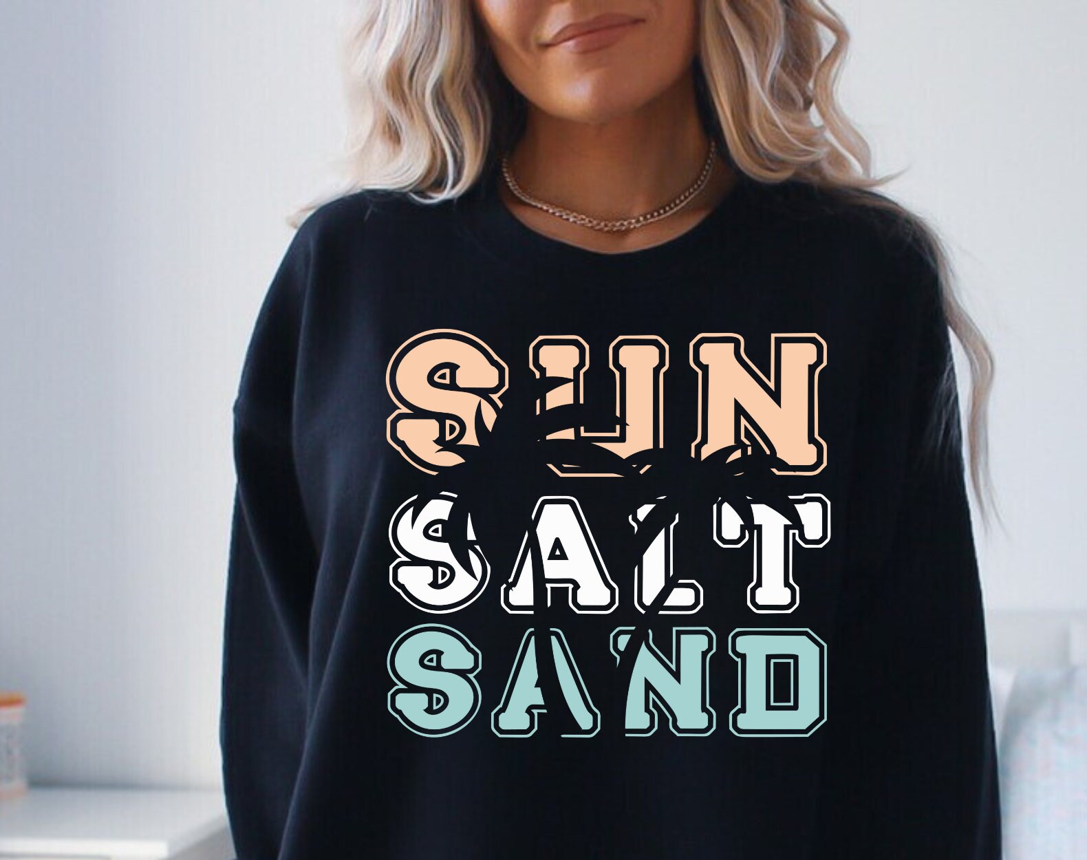 Sun Salt Sand Svg Summer Svg Beach Svg Vacation Svg Summer - Etsy