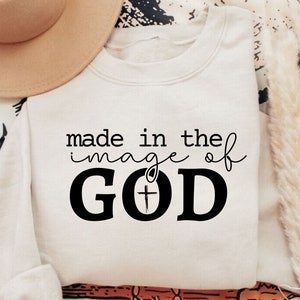 Made in the Image of God SVG, PNG, Christian Svg, Prayer Svg, Bible ...