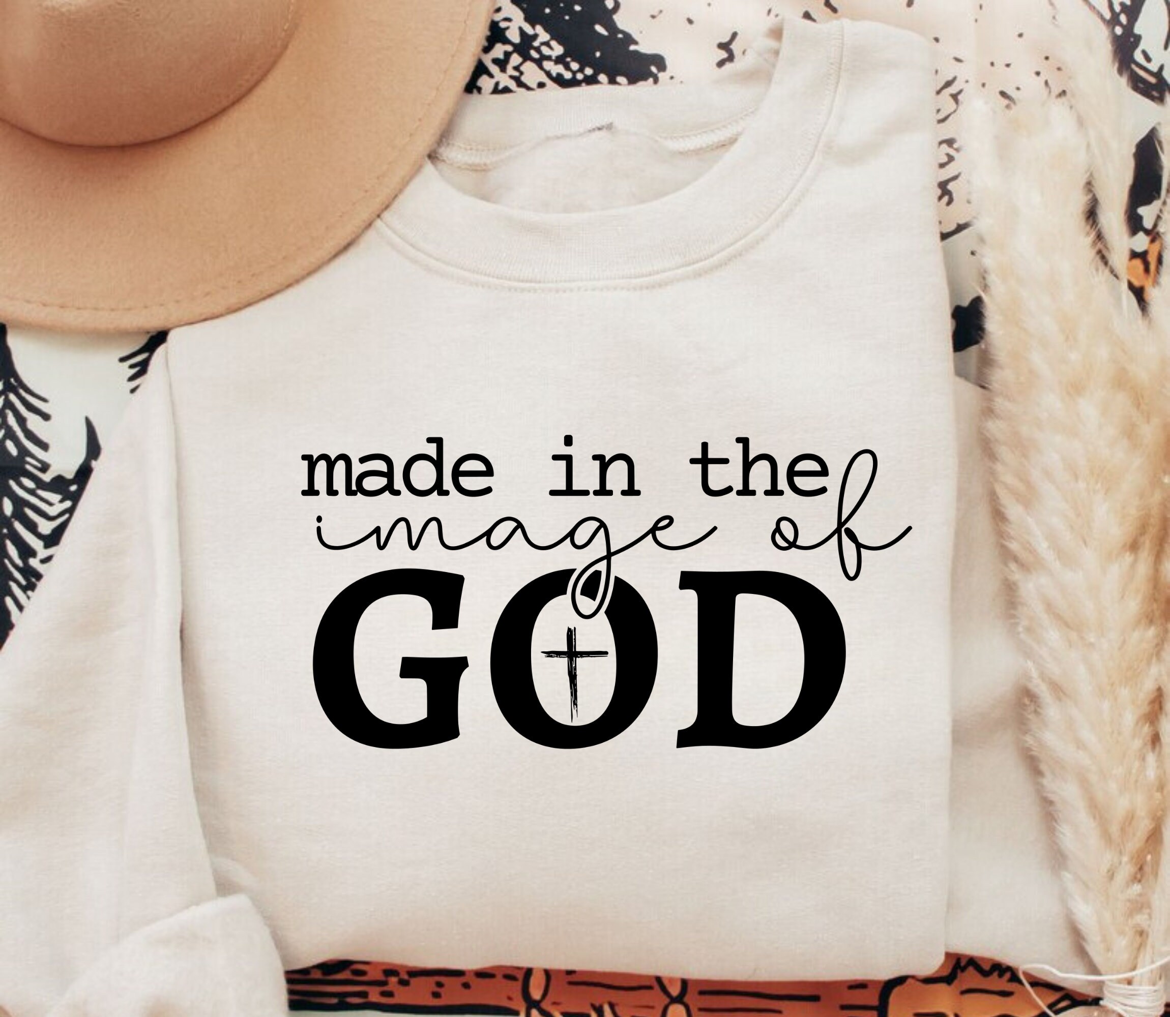 Made in the Image of God SVG PNG Christian Svg Prayer Svg - Etsy