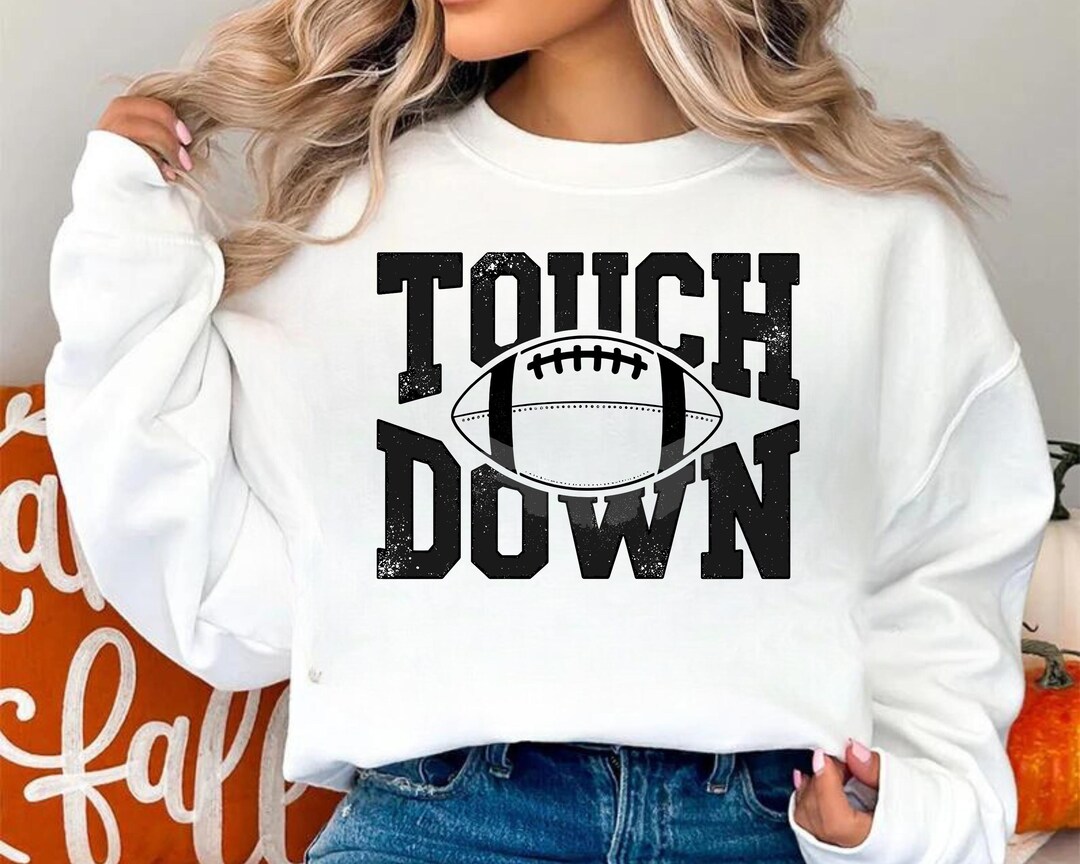 Touchdown Svg, Football Svg, Touch Down Football Svg, Football Vibes ...