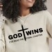 God Wins SVG PNG , God Wins Gift, Religious Svg, Christian Gift, God ...