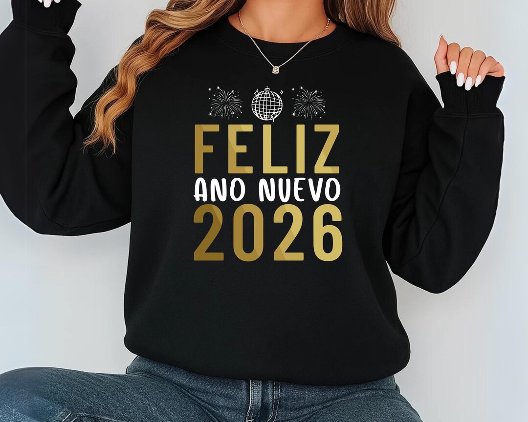Buy Feliz Ano Nuevo 2026 SVG, Spanish New Year Shirt, Cricut Cut File ...