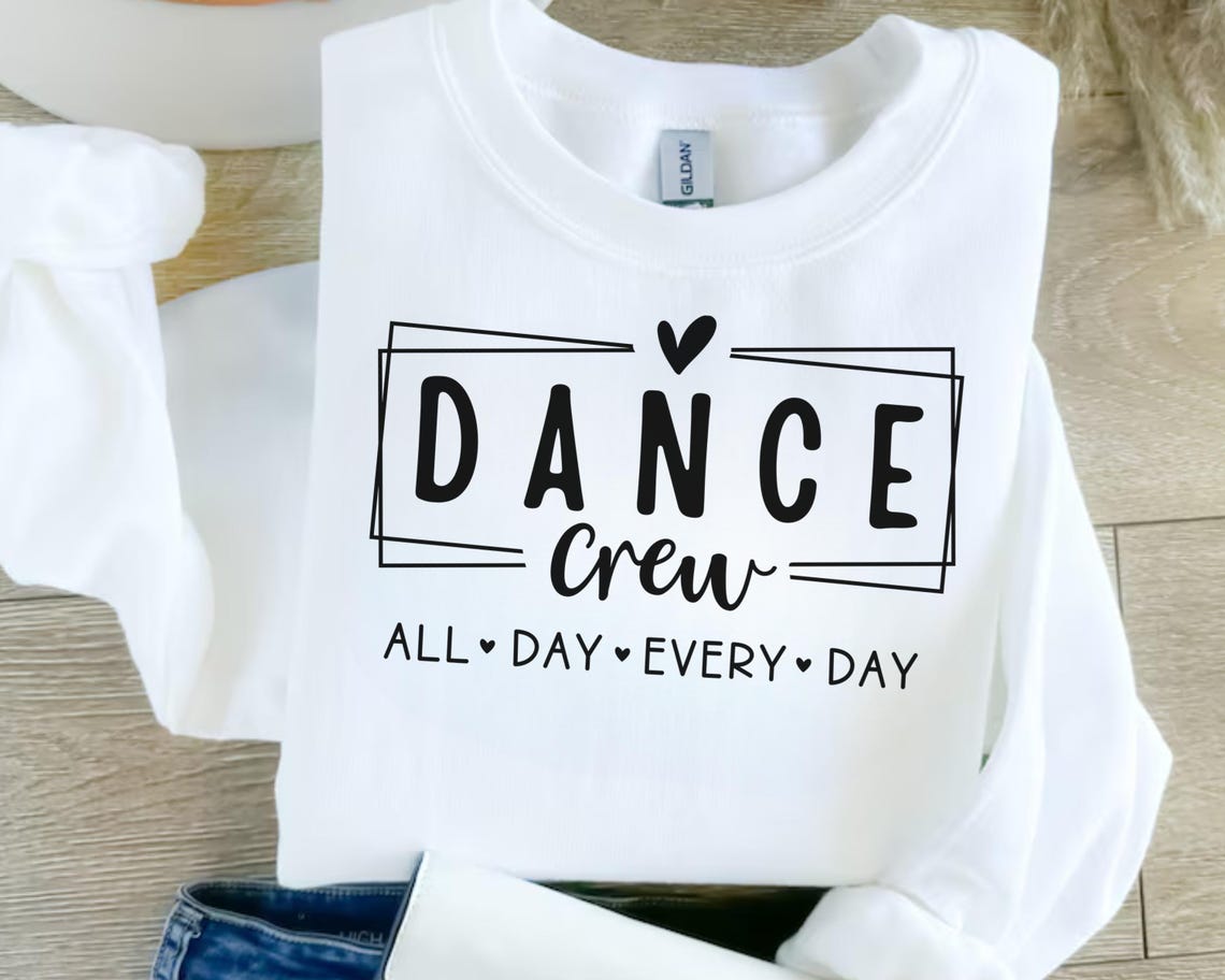 Dance Crew SVG PNG: Ballet, Teacher, Mom Shirt Designs (digital ...