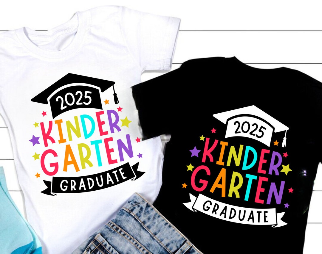 Kindergarten Graduate 2025 SVG, Kinder Graduate 2025 SVG, Kindergarten ...