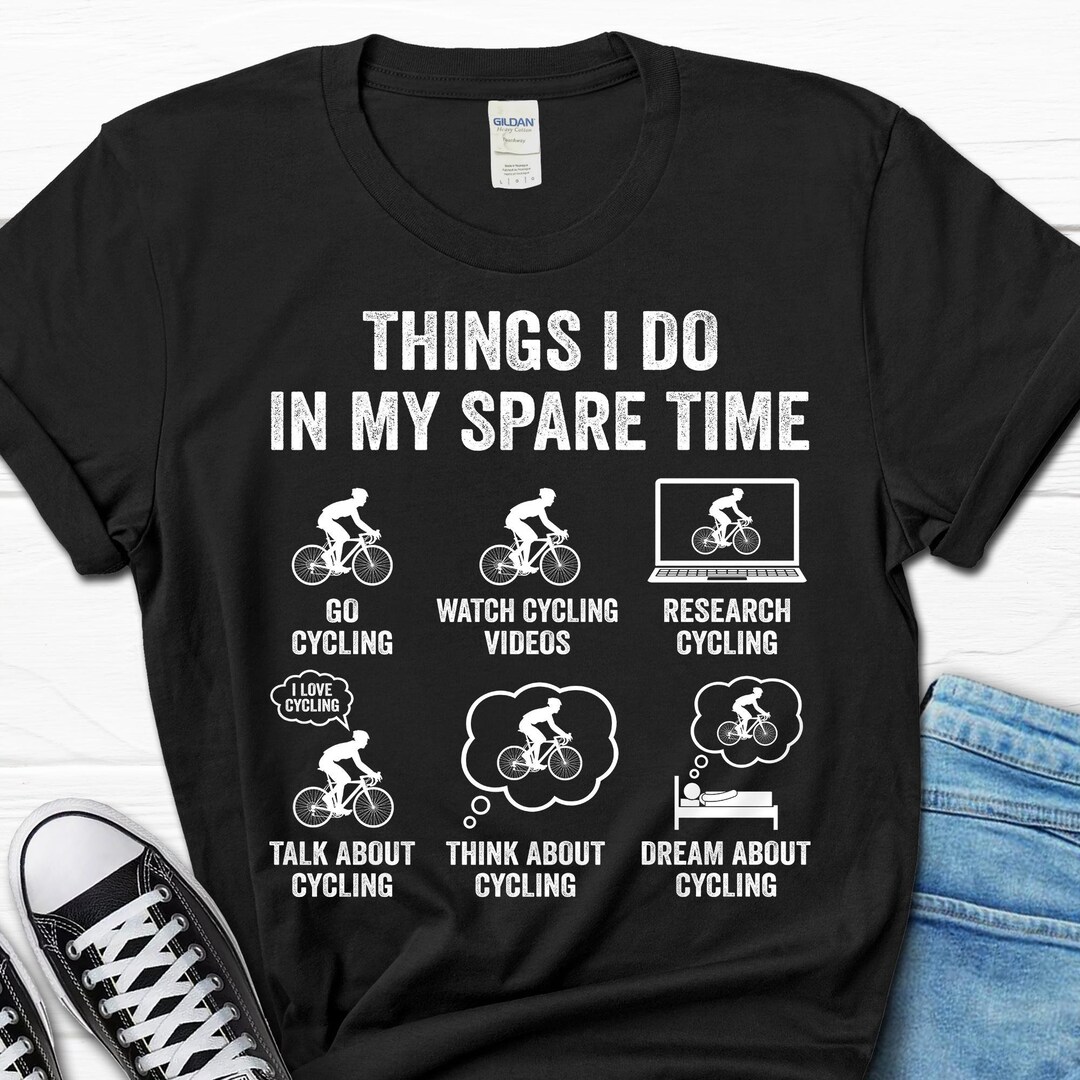 Cycling Lover Shirt for Men, Cyclist Shirt for Him, Biking T-shirt for ...