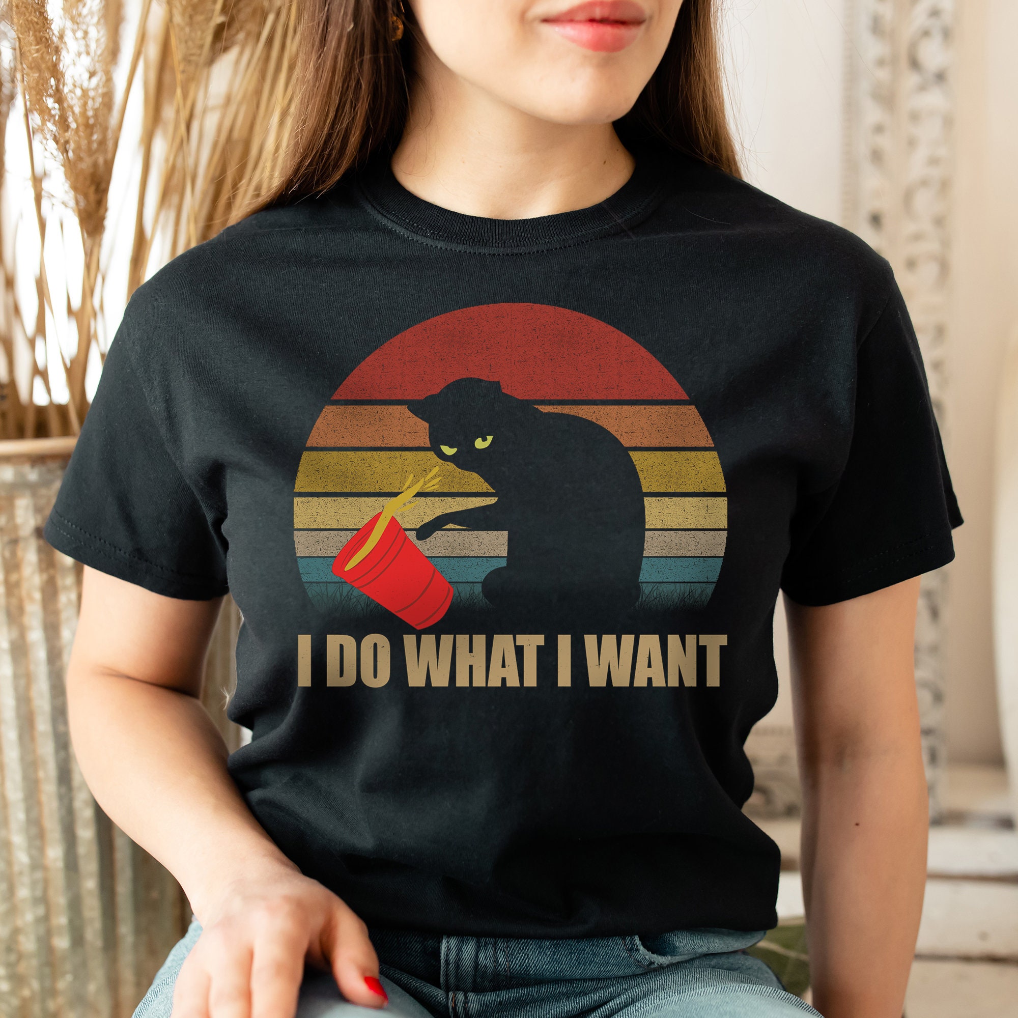 I Do What I Want T-shirt Funny Cat Shirt Kitties Shirt - Etsy