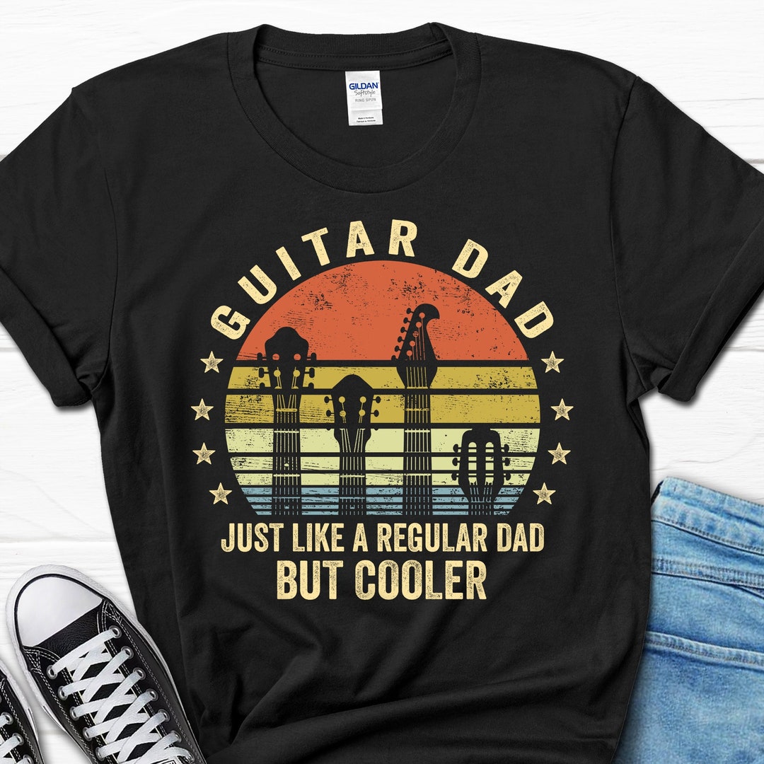 Guitar Dad Shirt for Men, Guitar Owner Gifts for Him, Funny Guitarist T-shirt, Grandpa Guitar ...