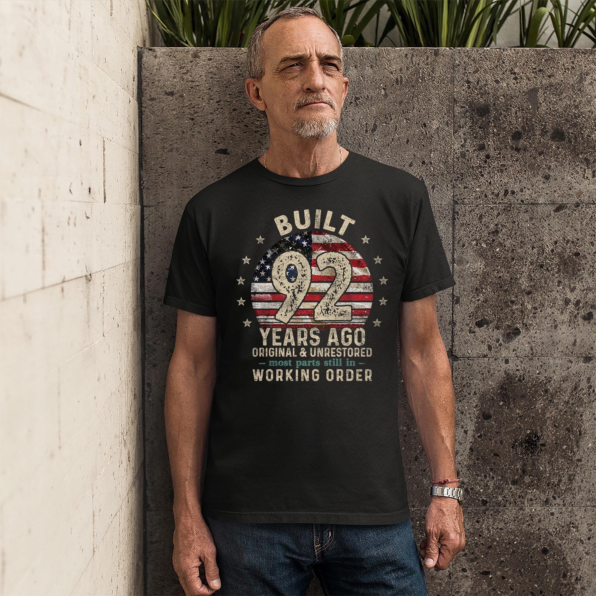 Built 92 Years Ago Shirt for Men, Vintage 1934 Men's Gift, 92nd ...