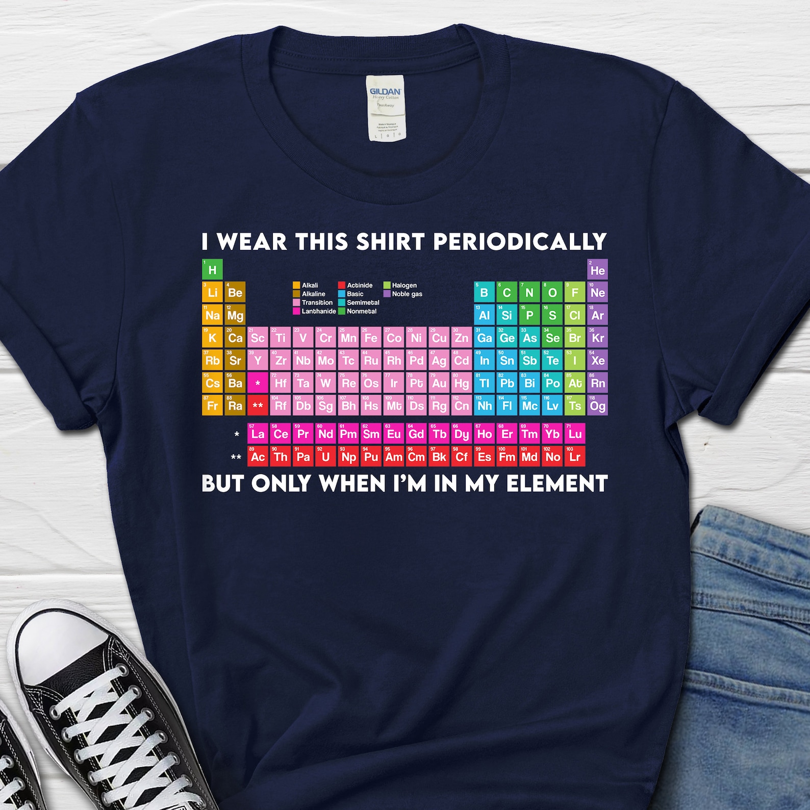 I Wear This Shirt Periodically but Only When I'm in My Element T-shirt ...