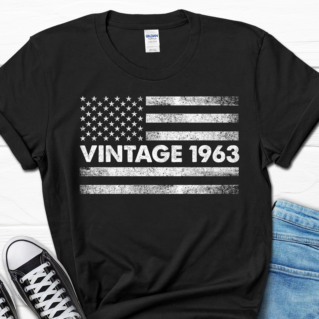 Vintage 1963 Men's Shirt 60th Birthday Gift for Him Born - Etsy