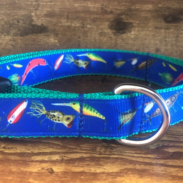 Fishing Dog Collar - Etsy