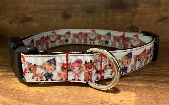 Reindeer and Friends Handmade Stylish Dog Collar medium/large - Etsy