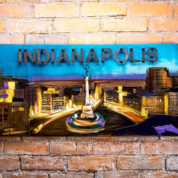Indianapolis Art - Etsy