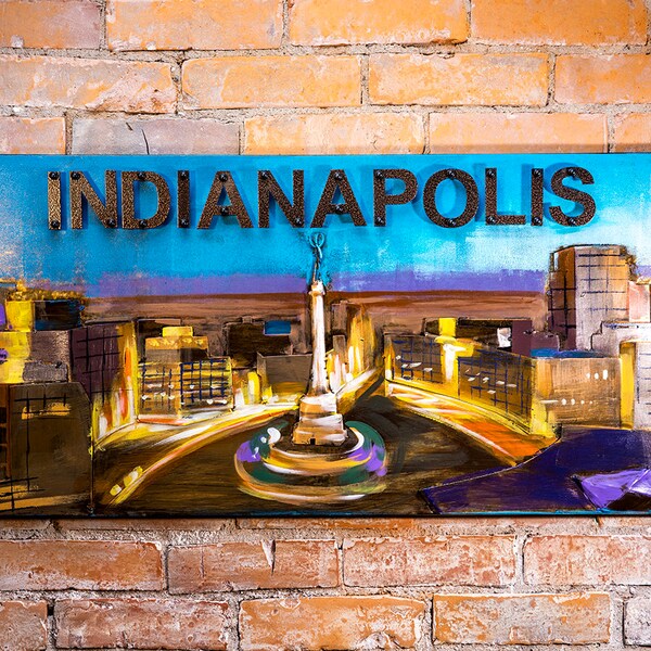Indianapolis Art - Etsy
