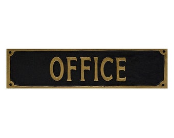Vintage Office Sign - Etsy