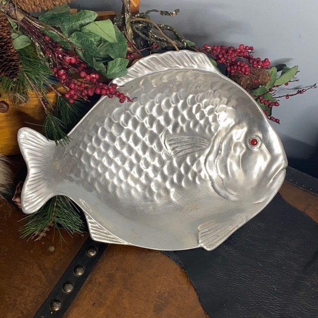 Vintage 1976 Fish Platter by Arthur Court Designs - Large Decorative ...