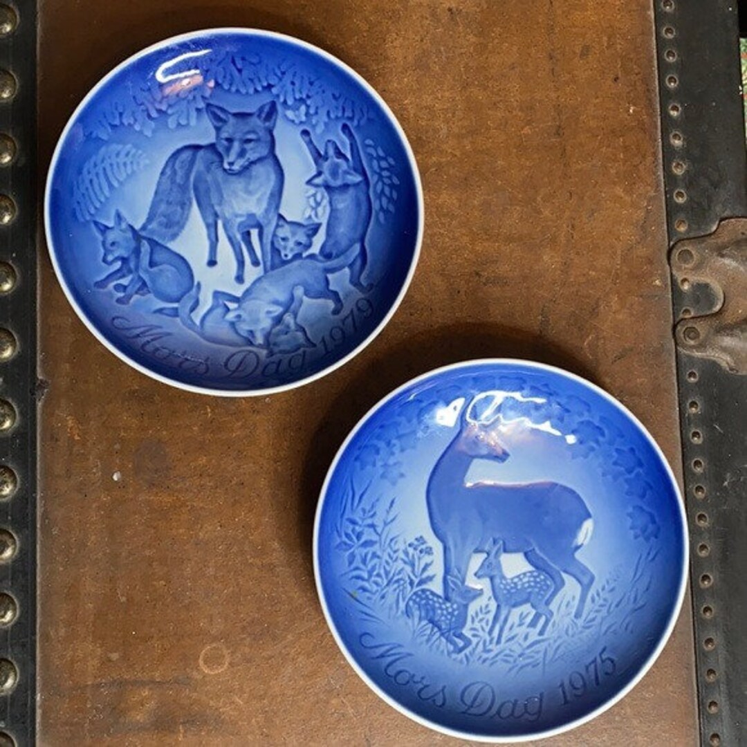 Copenhagen Porcelain B&G Mother's Day Collector Plates 9375 9379 Bing ...