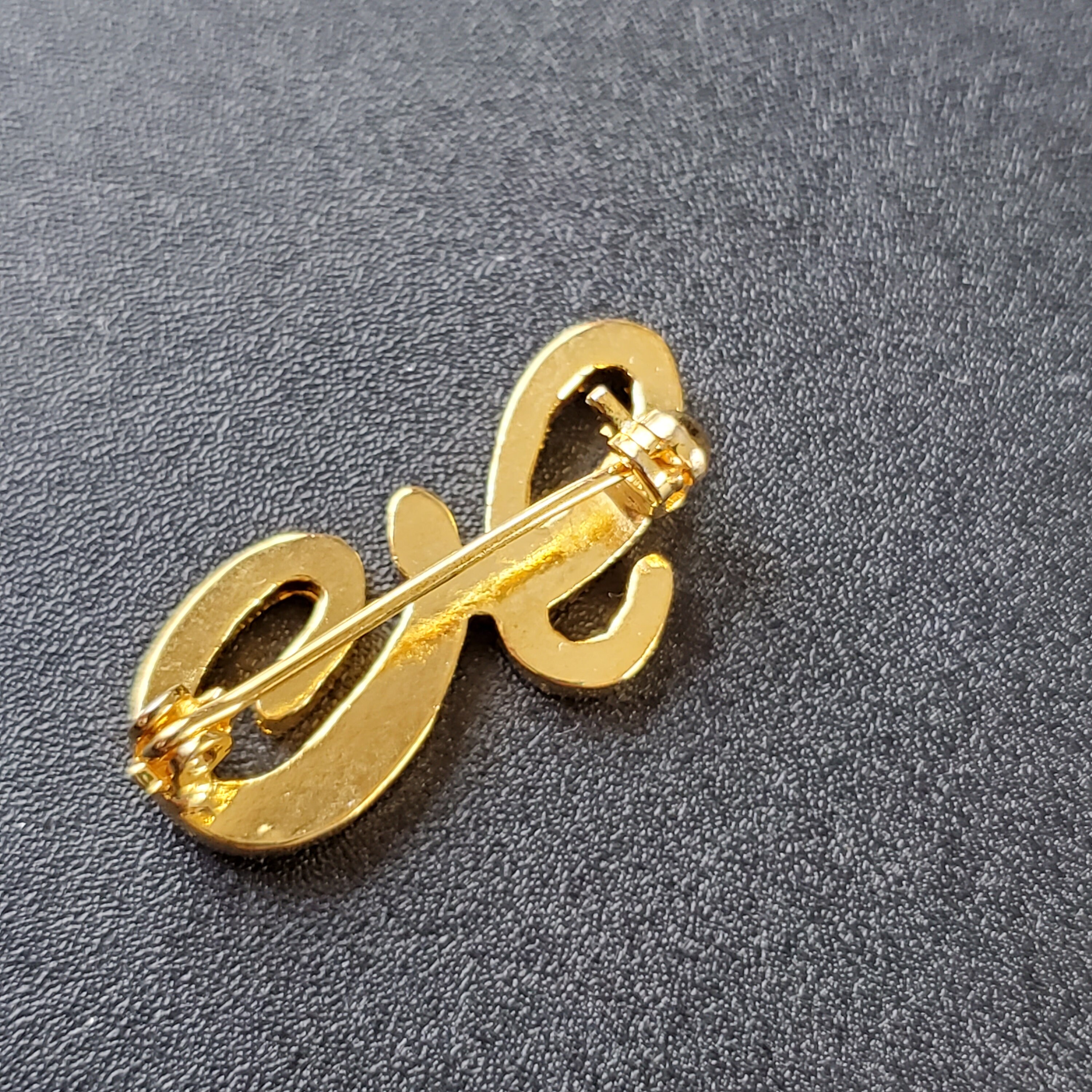 Vintage Letter E Brooch pin E initial monogram brooch | Etsy