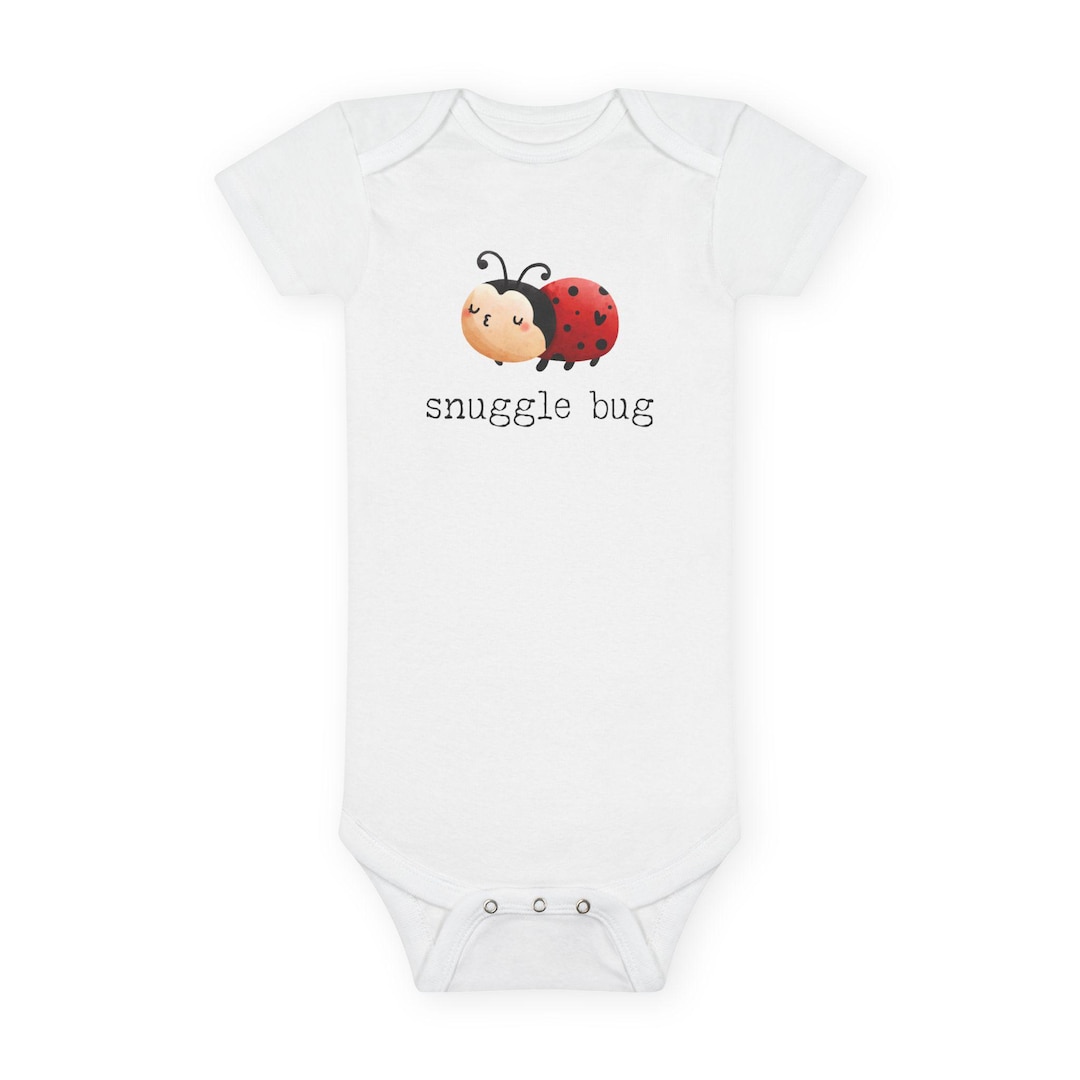 Cute Snuggle Bug Baby Onesie, Baby Shower Gift, Newborn Outfit, Infant ...