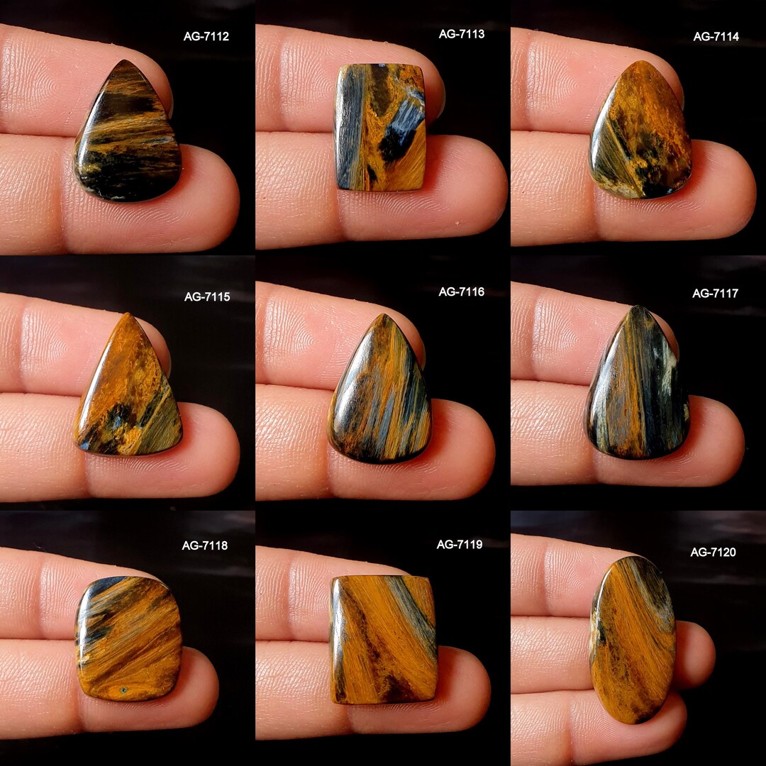 Pietersite Stone - Natural Pietersite Gemstone - Rarest Pietersite ...