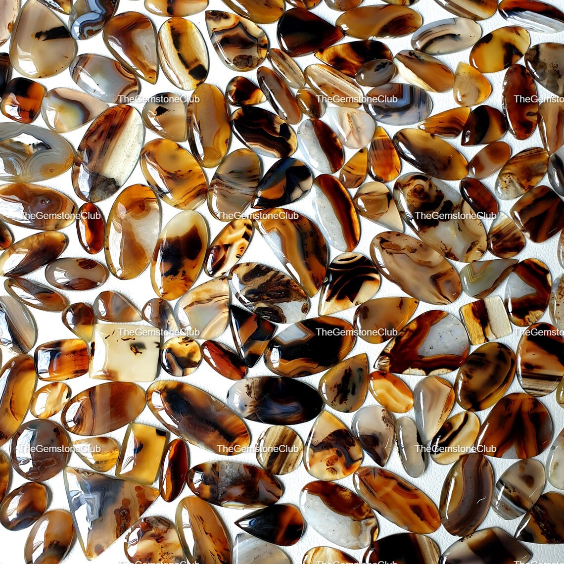 Bulk Montana Agate Lot Yellow Montana Agate Cabochon Lot | Etsy