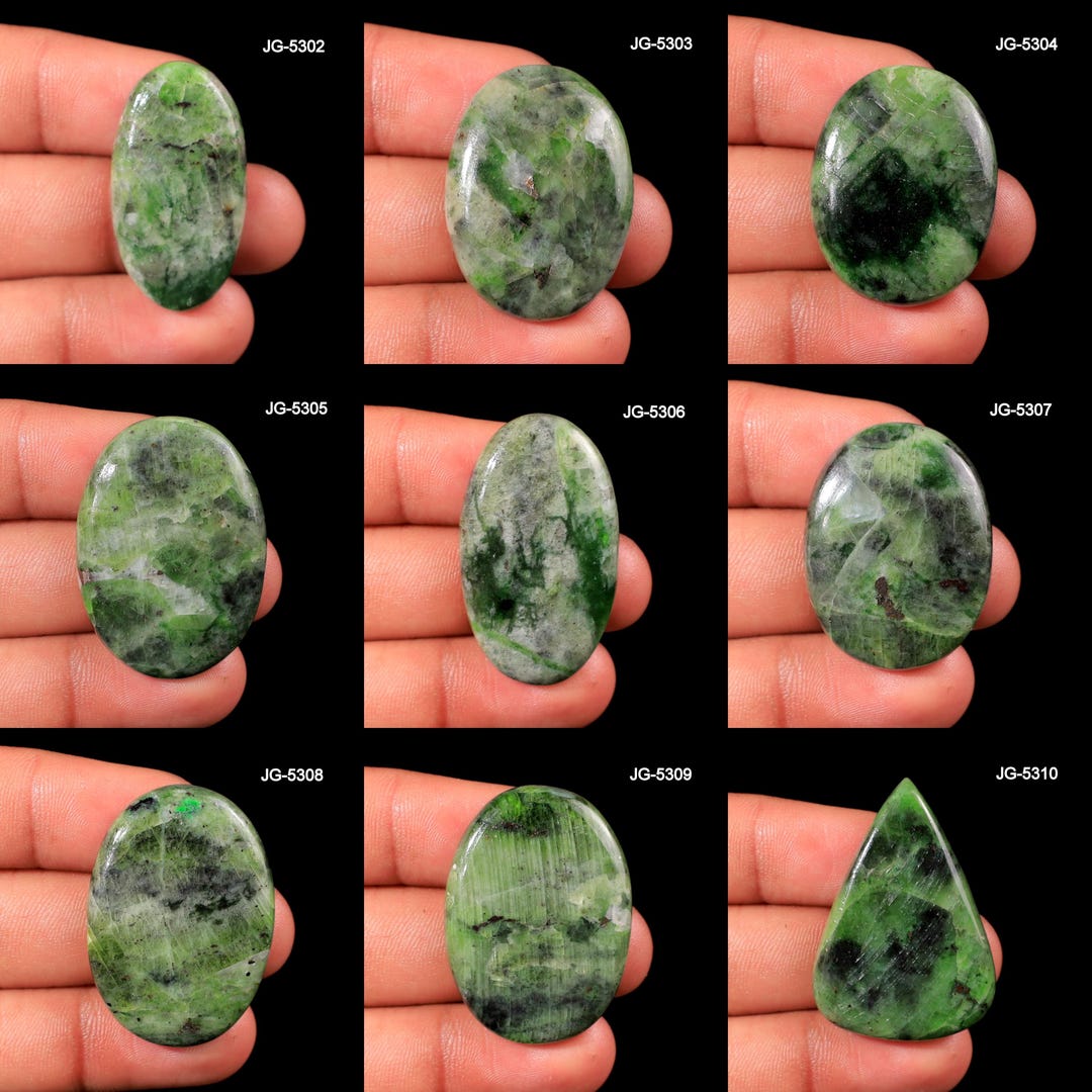 Diopside Stone - Natural Green Diopside Gemstone - High Quality ...