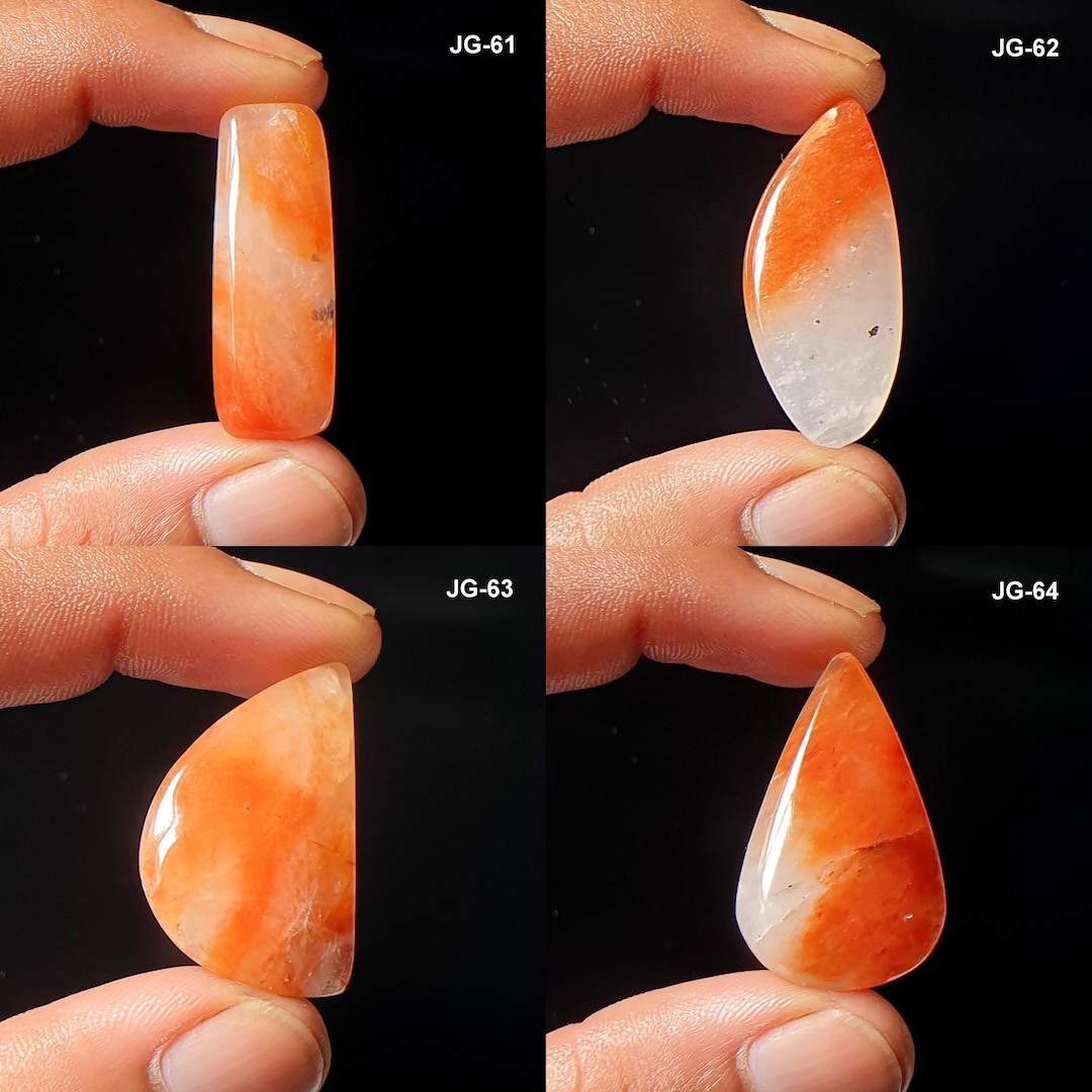 Orange Quartz - Natural Orange Quartz Stone - High Quality Orange ...