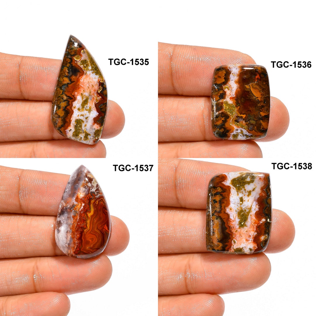 Moroccan Seam Agate High Quality Seam Agate Gemstone Rarest Seam Agate ...