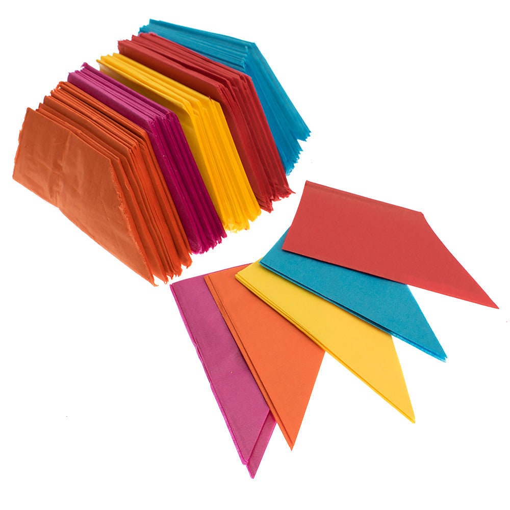 Assorted Colour Tissue Paper Cracker Hats DIY Christmas - Etsy
