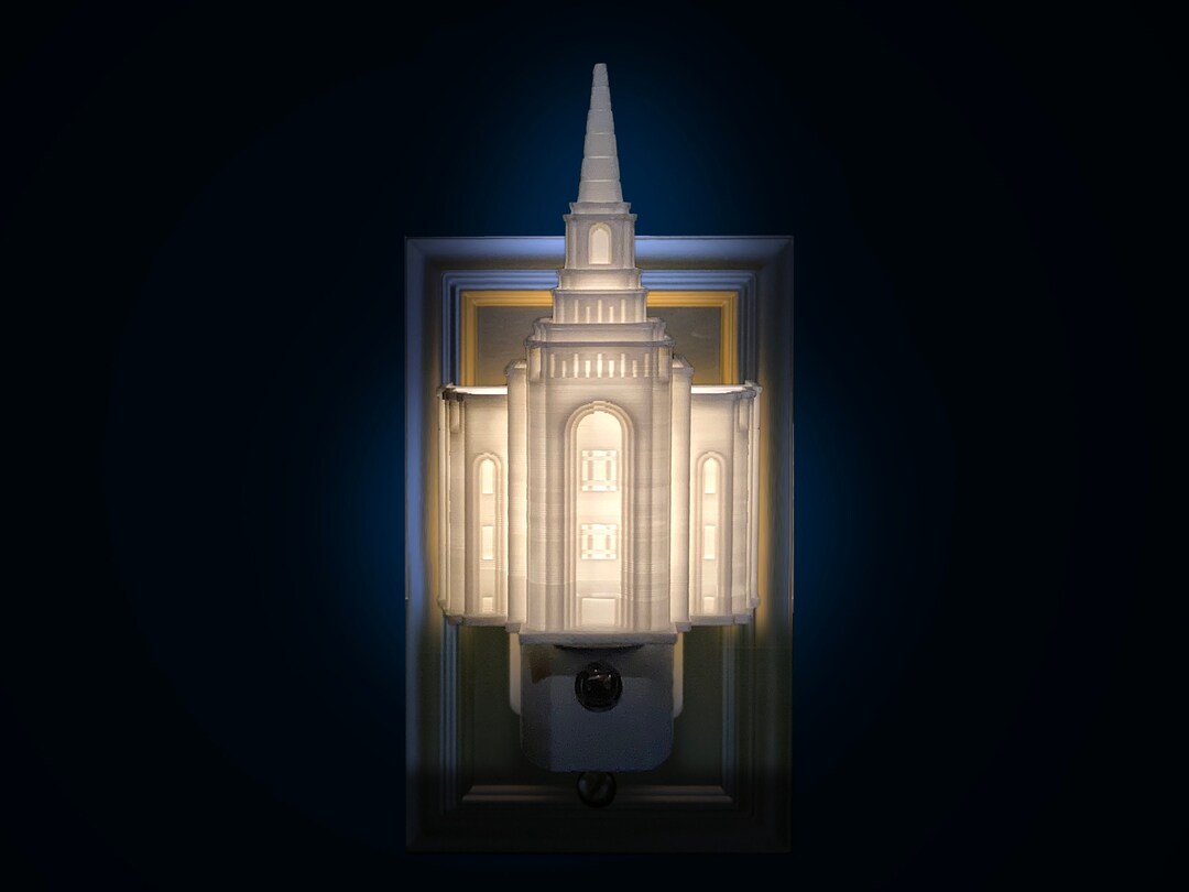 Kansas City Missouri Temple Night Light Gift - Etsy