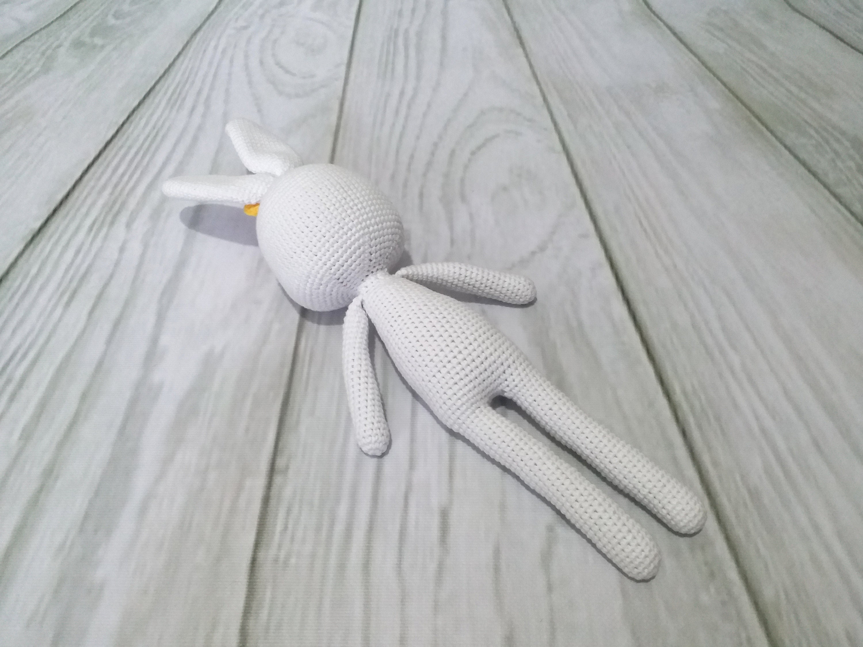 Toy Rabbit Knitted Toy Rabbit Crochet Bunny Amigurumi Bunny | Etsy