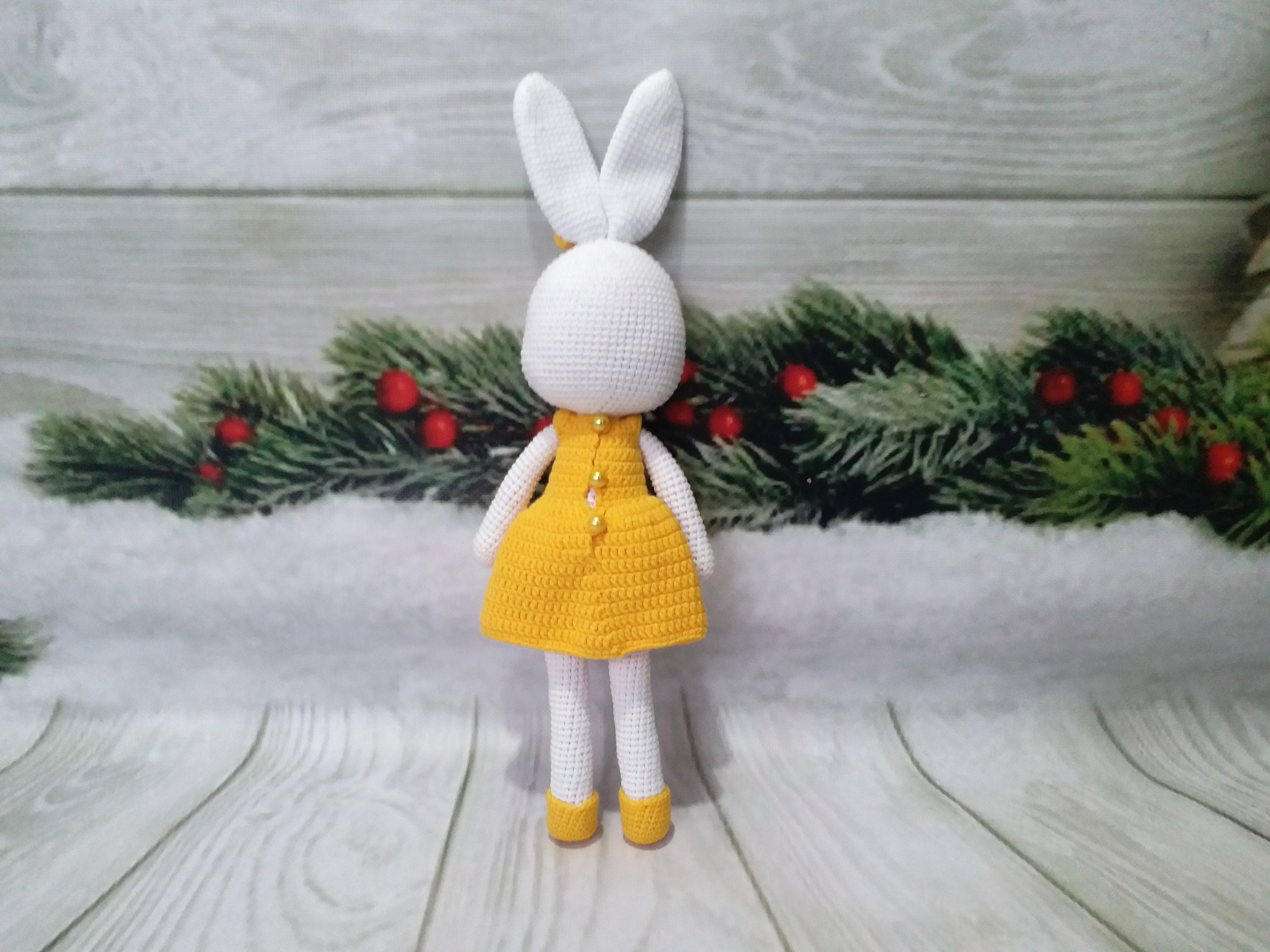 Toy Rabbit Knitted Toy Rabbit Crochet Bunny Amigurumi Bunny | Etsy