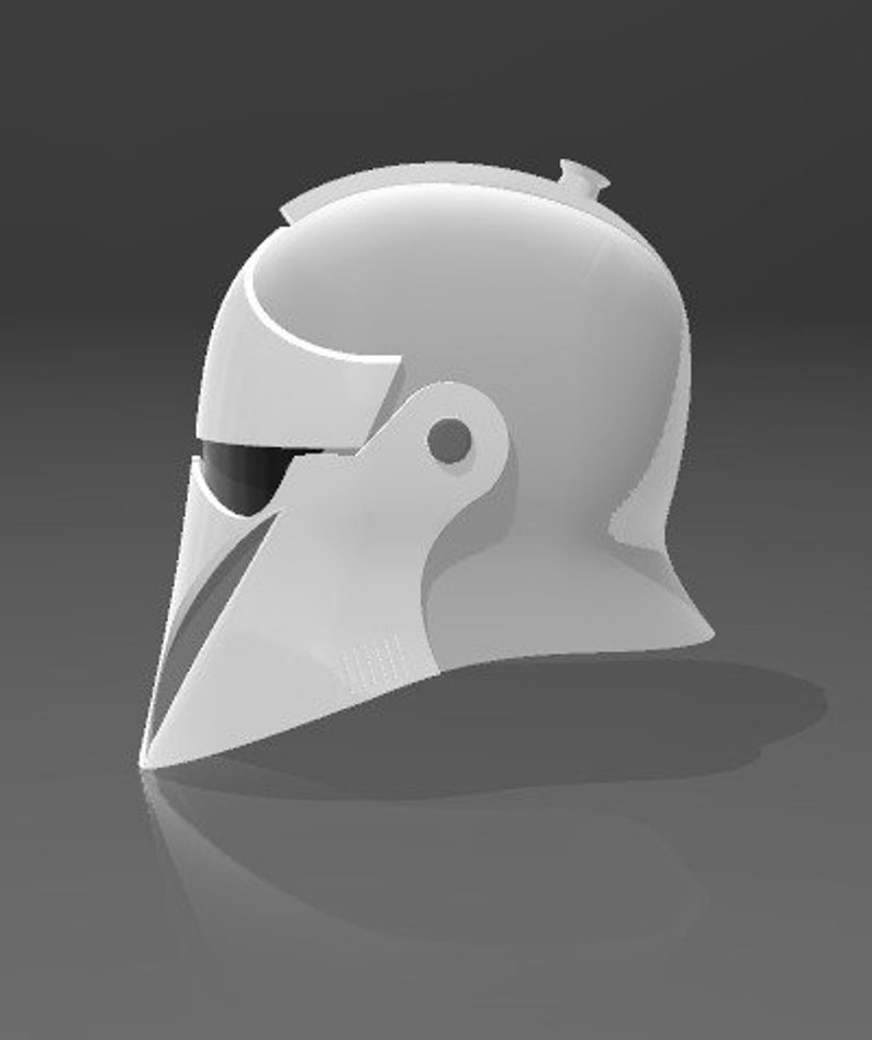 Medieval Clone Trooper Helmet 3D Files3mf - Etsy