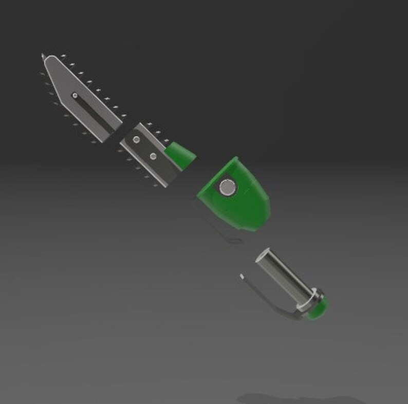 Fallout Ripper Chainsaw Sword 3D Files3mf - Etsy